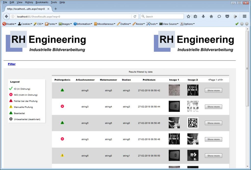 PI_RH_MyDataBase - Datenbank webbasiert